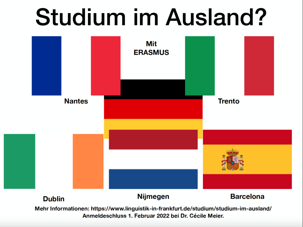 Erasmus-Programm – Institut für Linguistik
